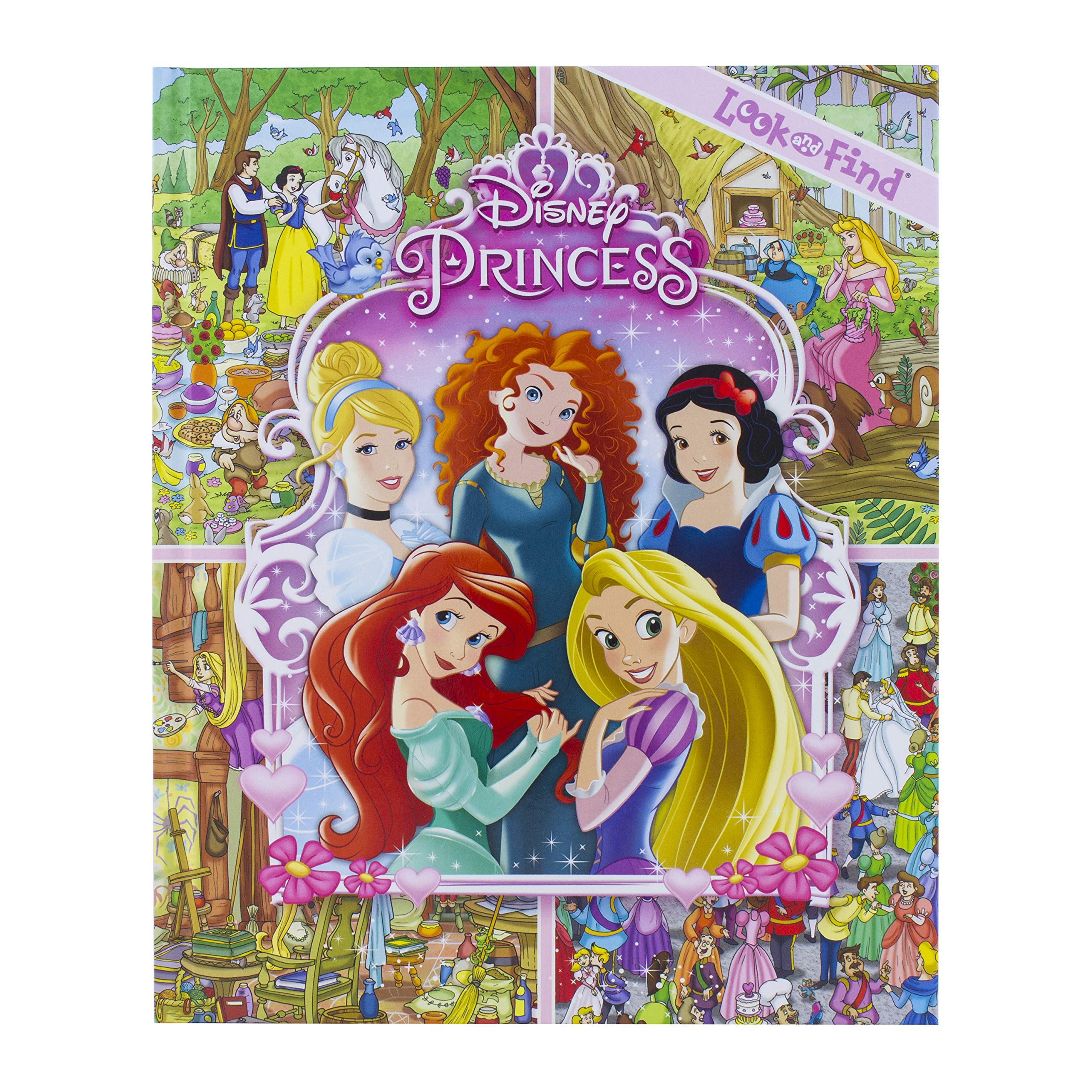 Disney Princess: Look and Find: Look and Find – Bookstore N More