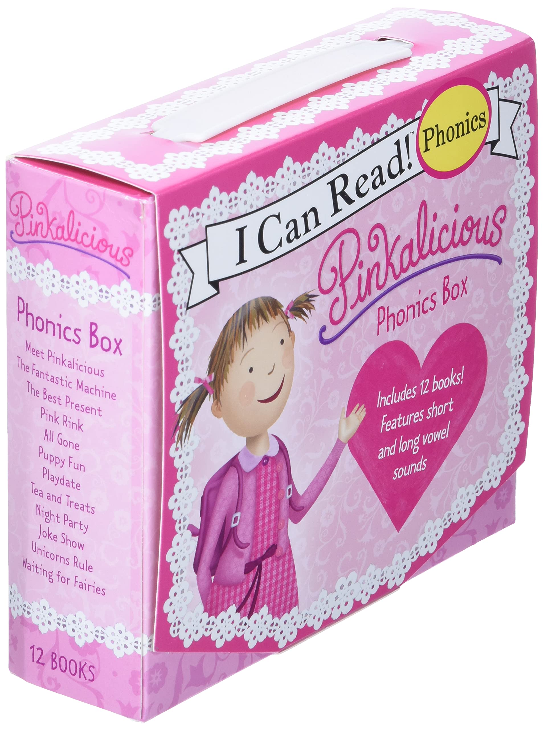 Pinkalicious 12-Book Phonics Fun!: Includes 12 Mini-Books Featuring Sh ...