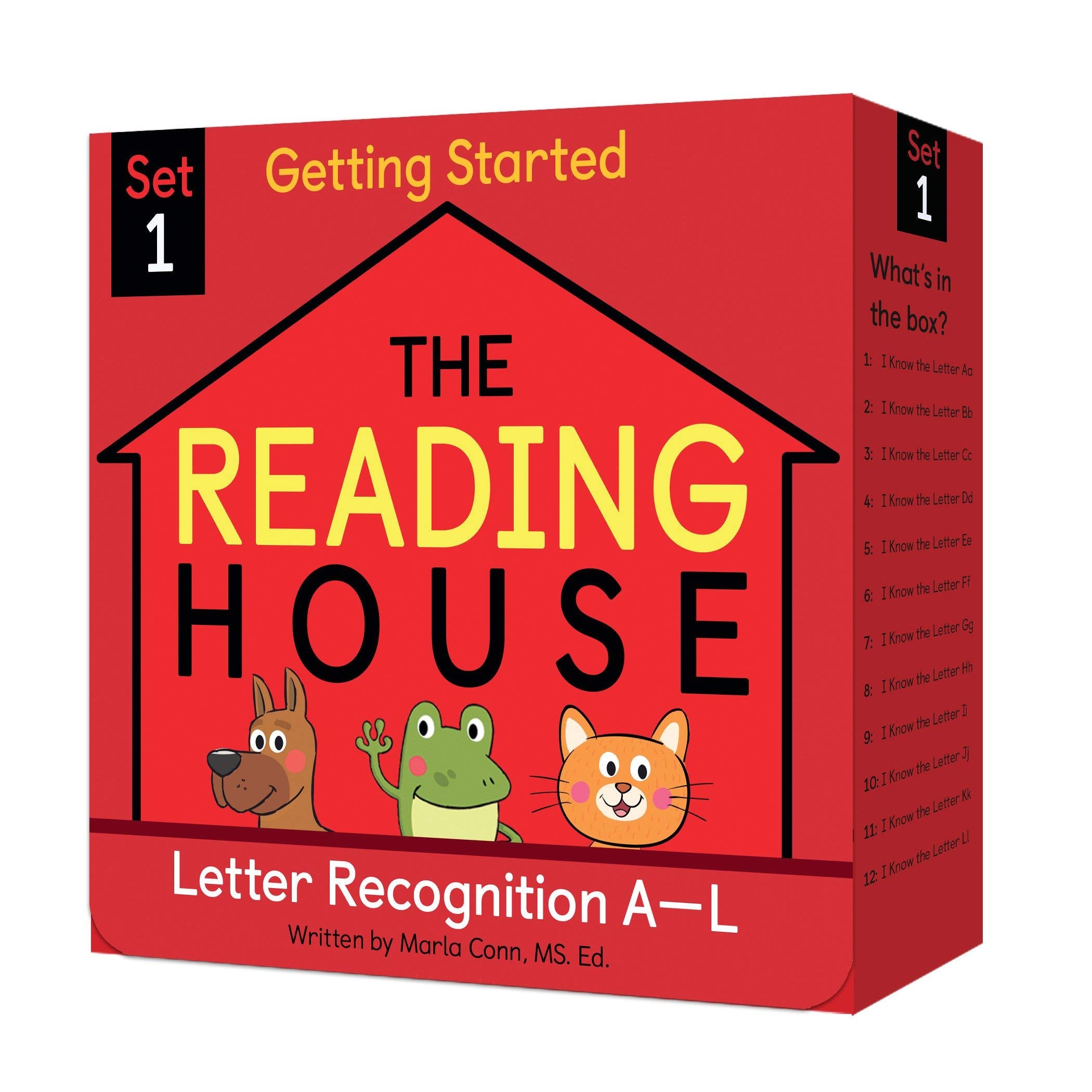 The Reading House Set 1: Letter Recognition A-L (The Reading House ...